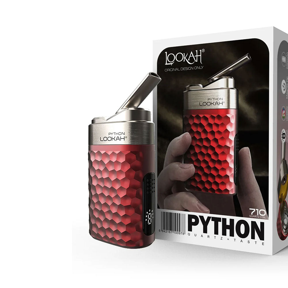 Lookah Python Vaporizer Kit – 650mAh Quartz Coil Dab Pen | Lilac City Vapor